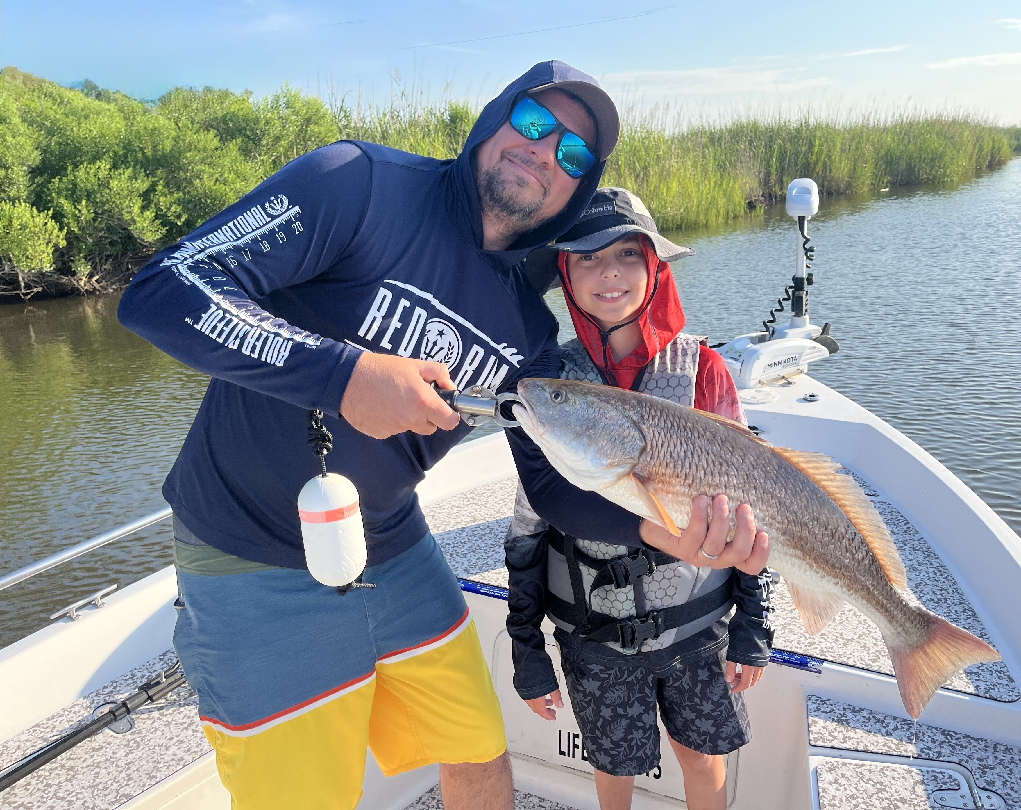 Fishing in Savannah with Jake & Pearce Mello! - Coastal River Charters
